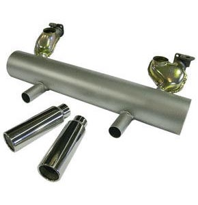 VW Käfer Classic Performer Ausspuff Edelstahl - Bekabo Classicparts